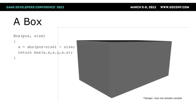 GDC 2012: Advanced Procedural Rendering in DX11 | PPT