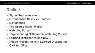 omp-and-k-svd - Gdc2013 | PPT