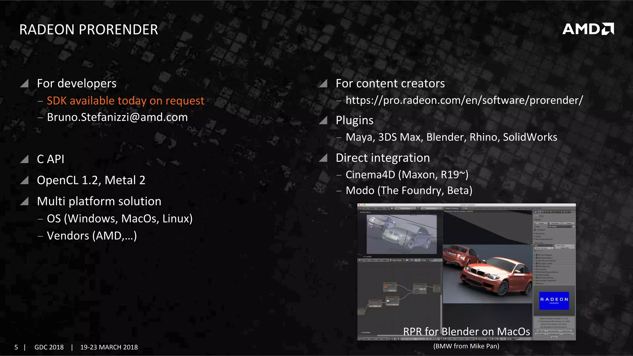 [2018 GDC] Real-Time Ray-Tracing Techniques for Integration into ...