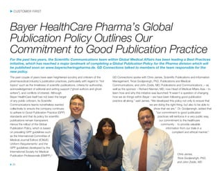 Our Commitment to Good Publication Practice | PDF
