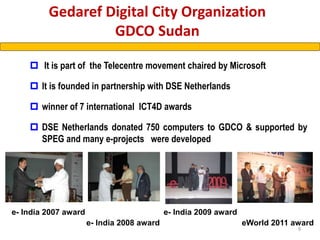GDCO sudan and wsis 2016 | PPTX