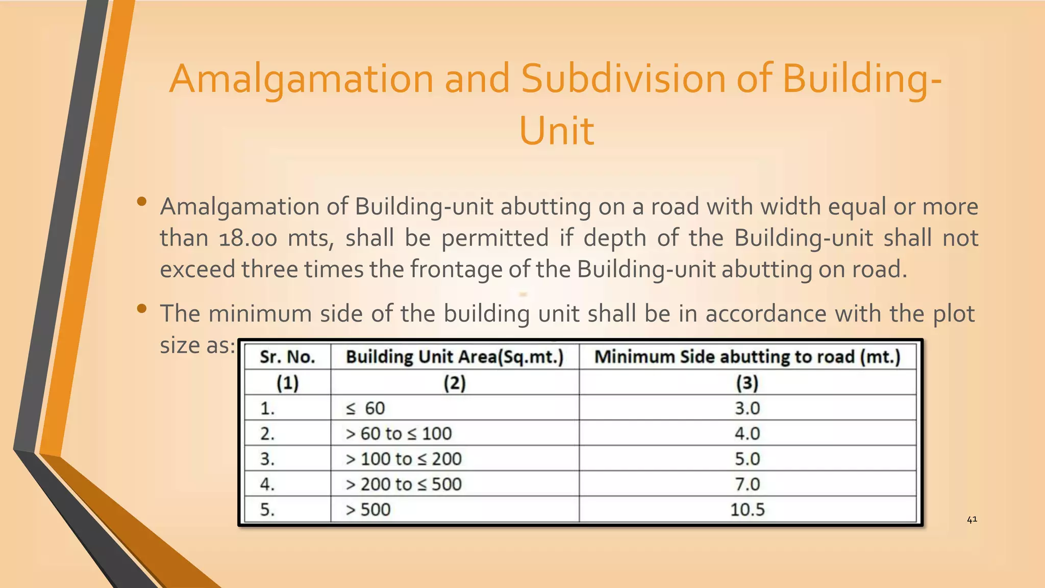 GDCR Planning Regulations | PPTX