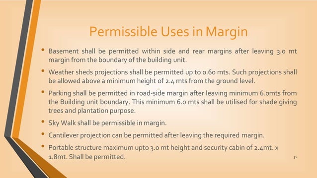 GDCR Planning Regulations | PPTX