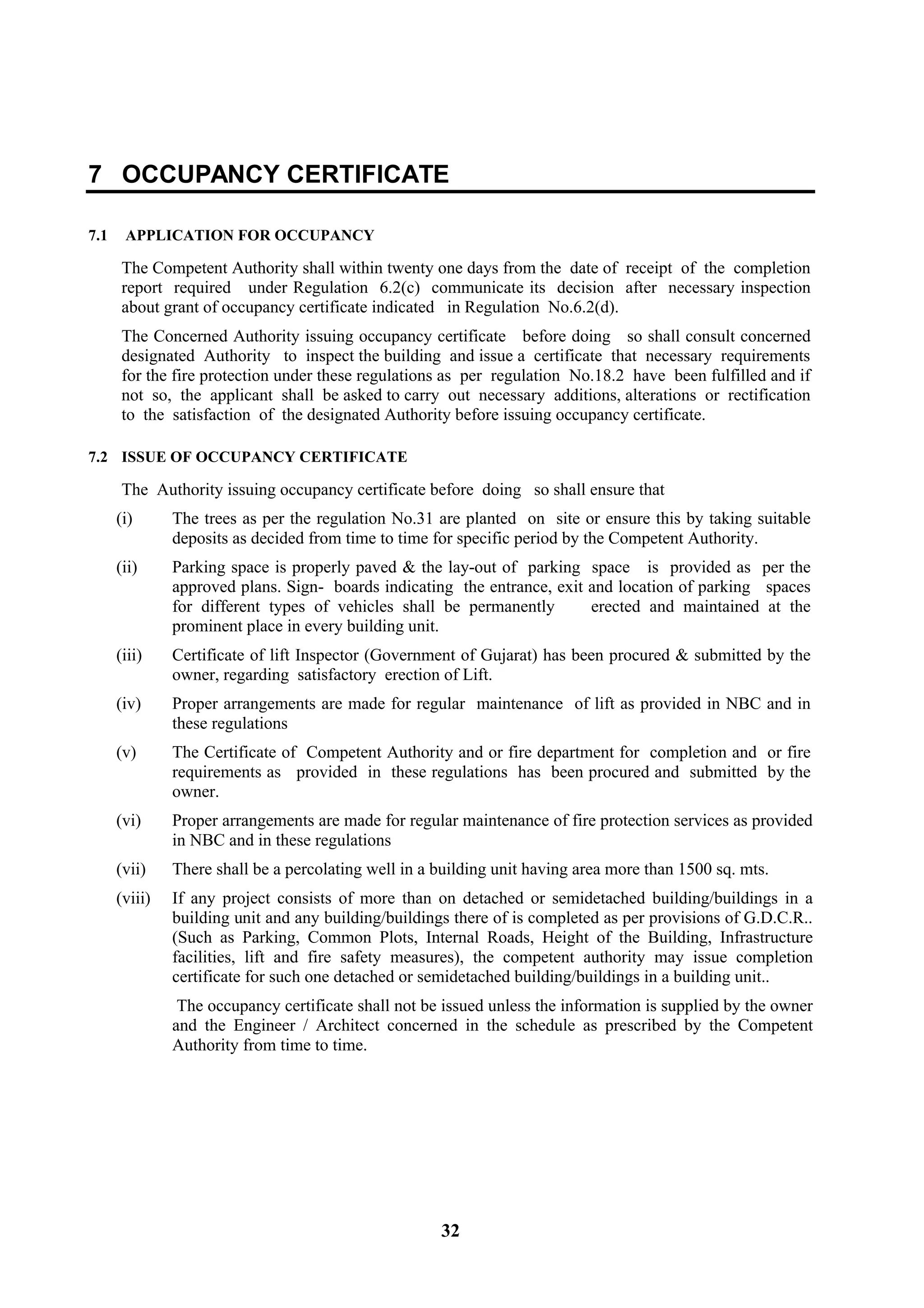 Gujarat Development Control Regulations | PDF