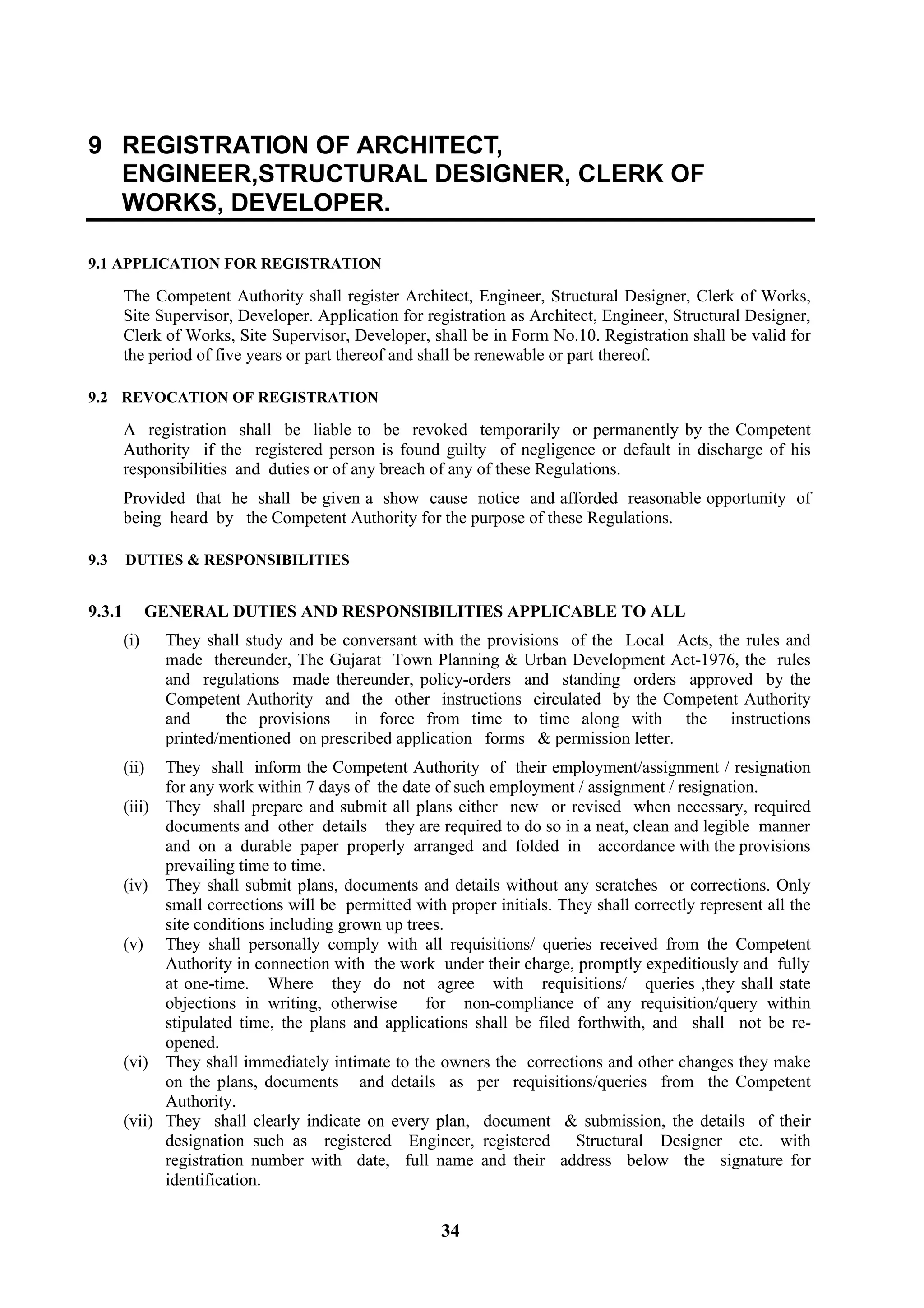 Gujarat Development Control Regulations | PDF