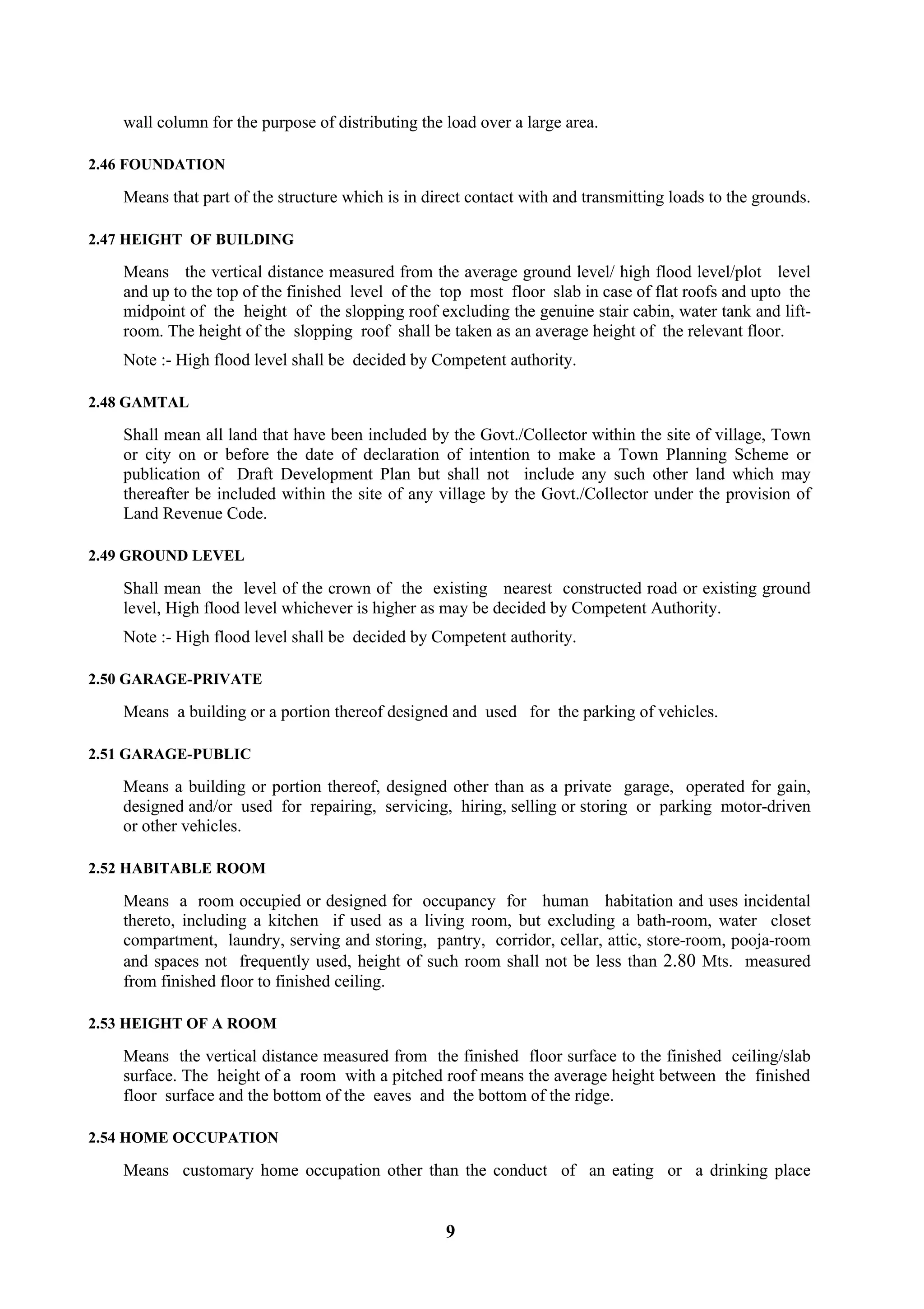 Gujarat Development Control Regulations | PDF