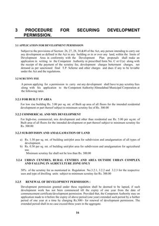 Gujarat Development Control Regulations | PDF
