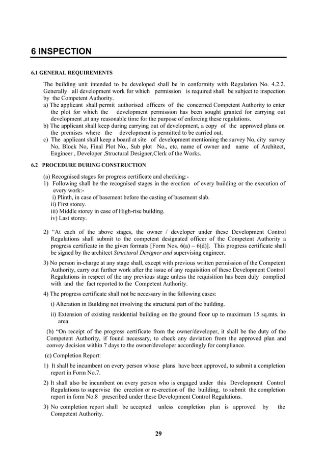 Gujarat Development Control Regulations | PDF