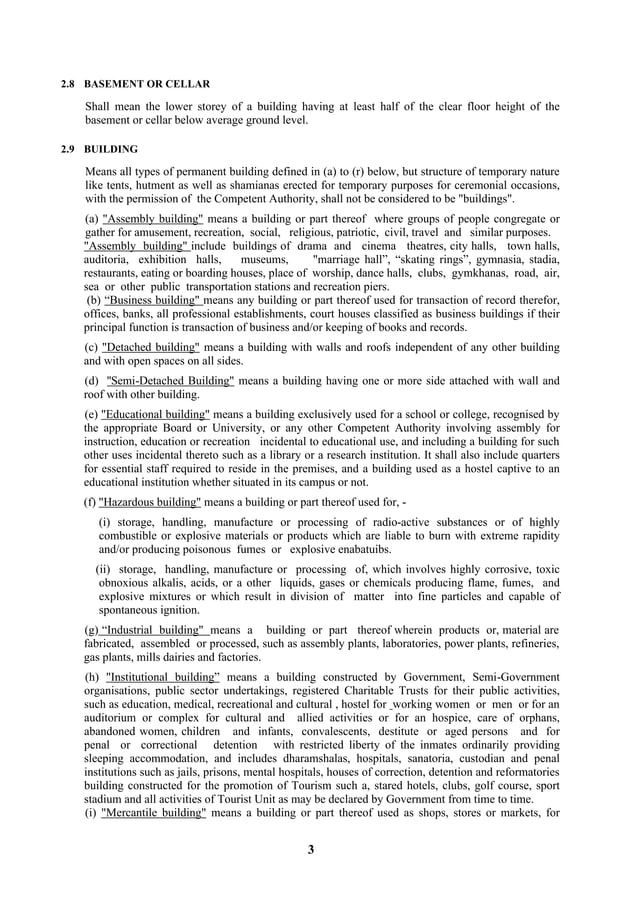 Gujarat Development Control Regulations | PDF