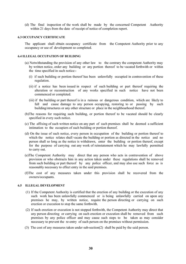 Gujarat Development Control Regulations | PDF