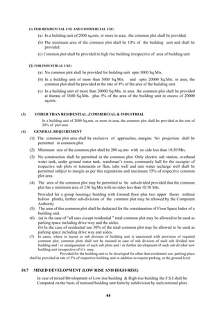 Gujarat Development Control Regulations | PDF