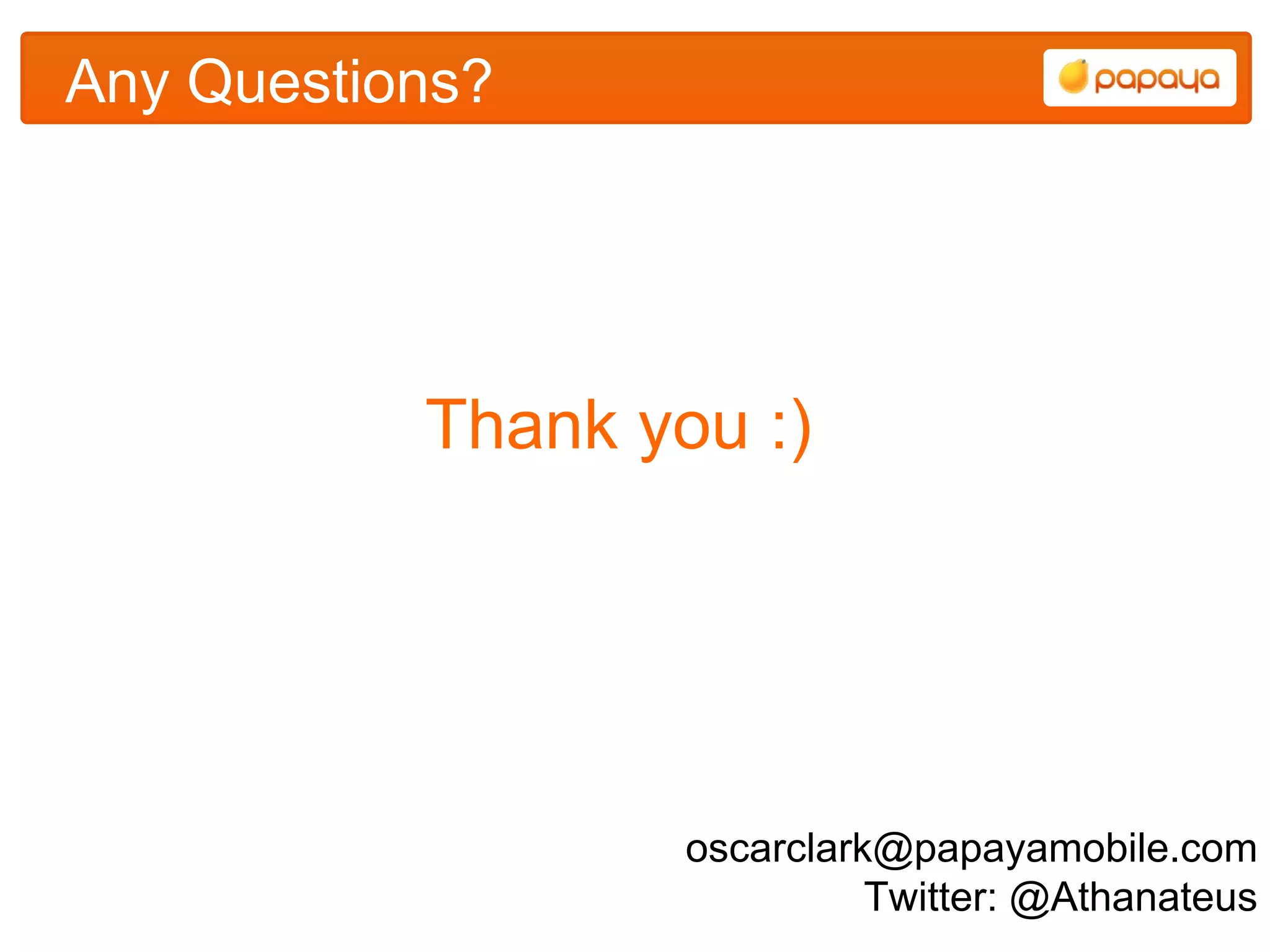 Gdcsf 2012 presentation | PPT