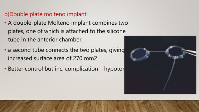 Glaucoma drainage devices | PPTX