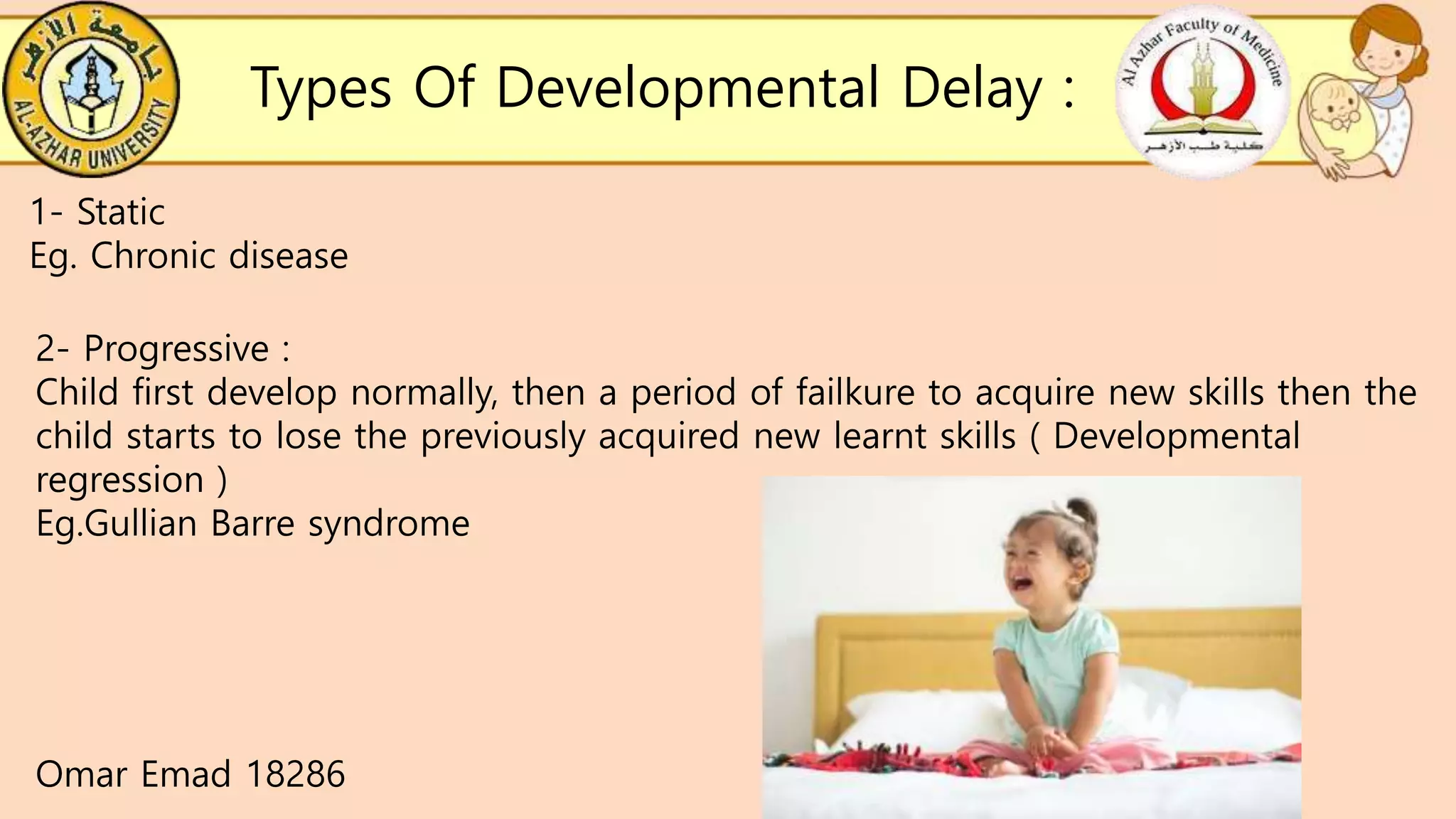 Global Developmental Delay (GDD) | PPTX