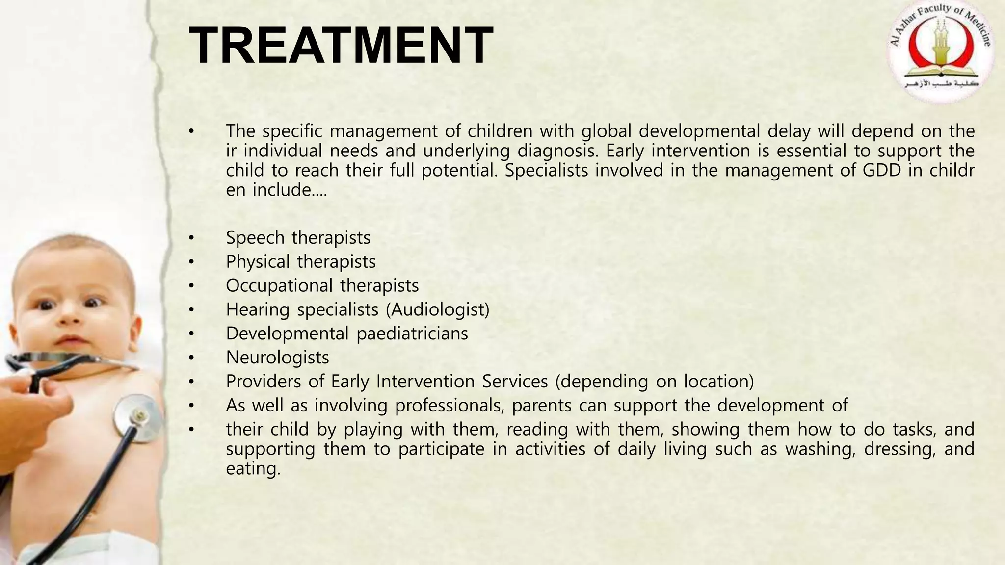 Global Developmental Delay (GDD) | PPTX