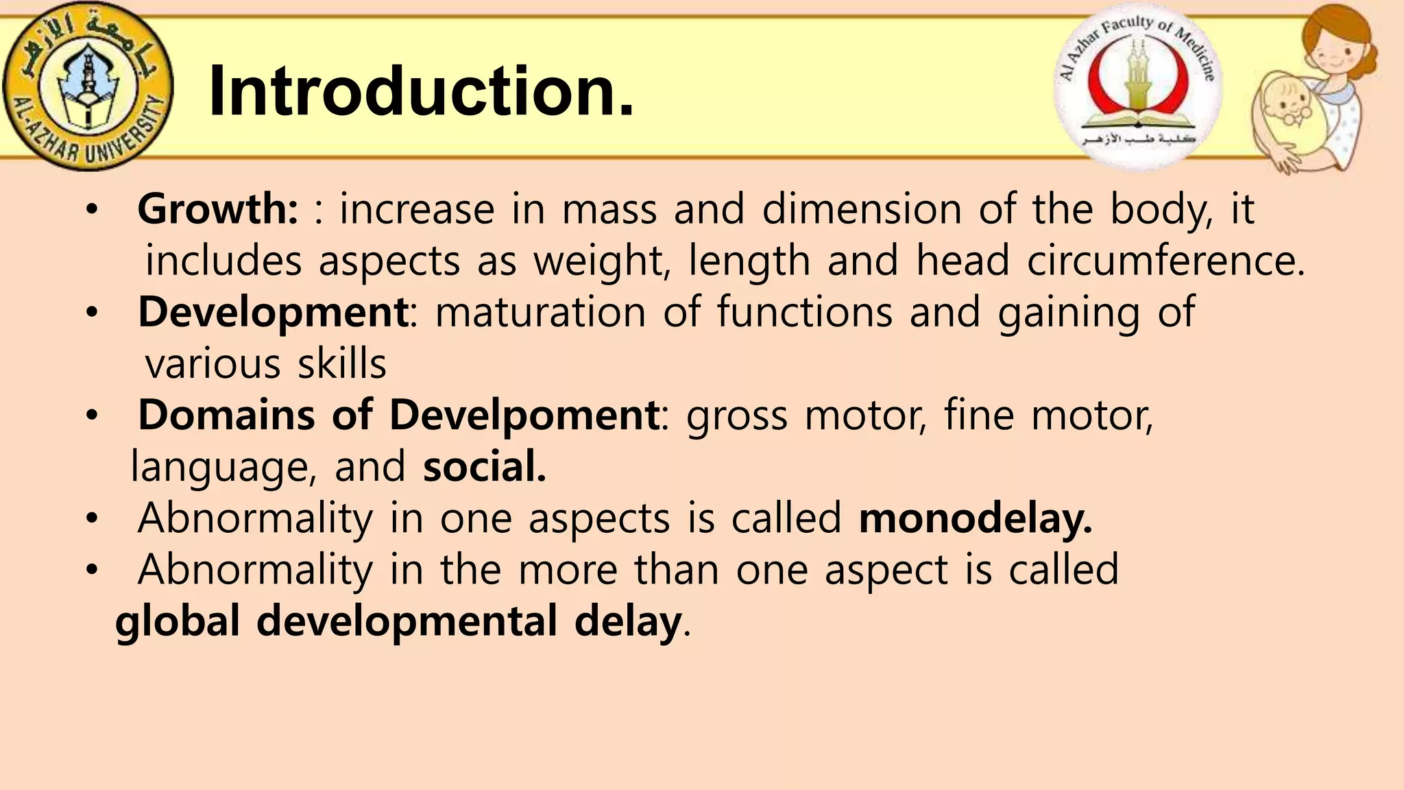 Global Developmental Delay (GDD) | PPTX