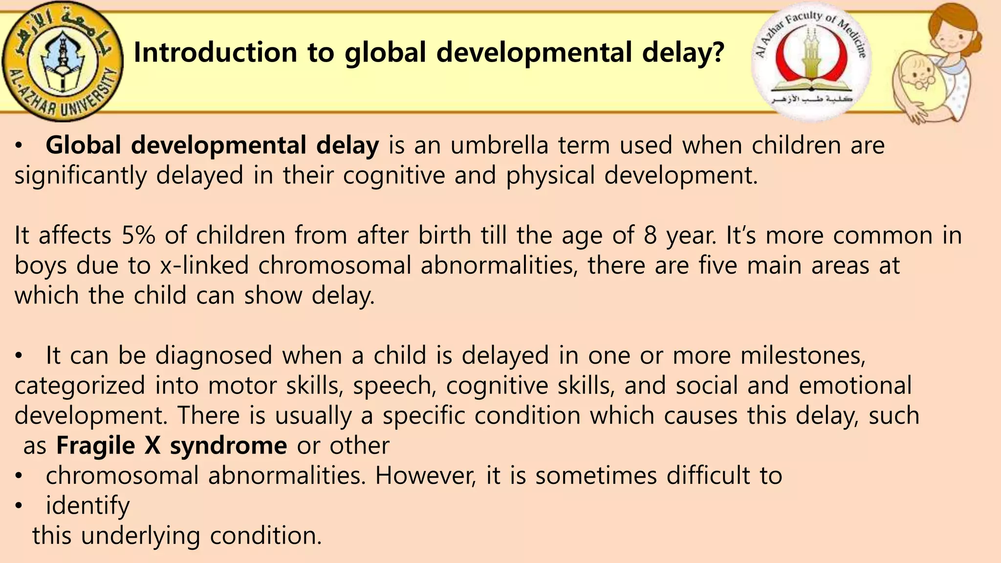 Global Developmental Delay (GDD) | PPTX | Parenting Babies and Toddlers ...