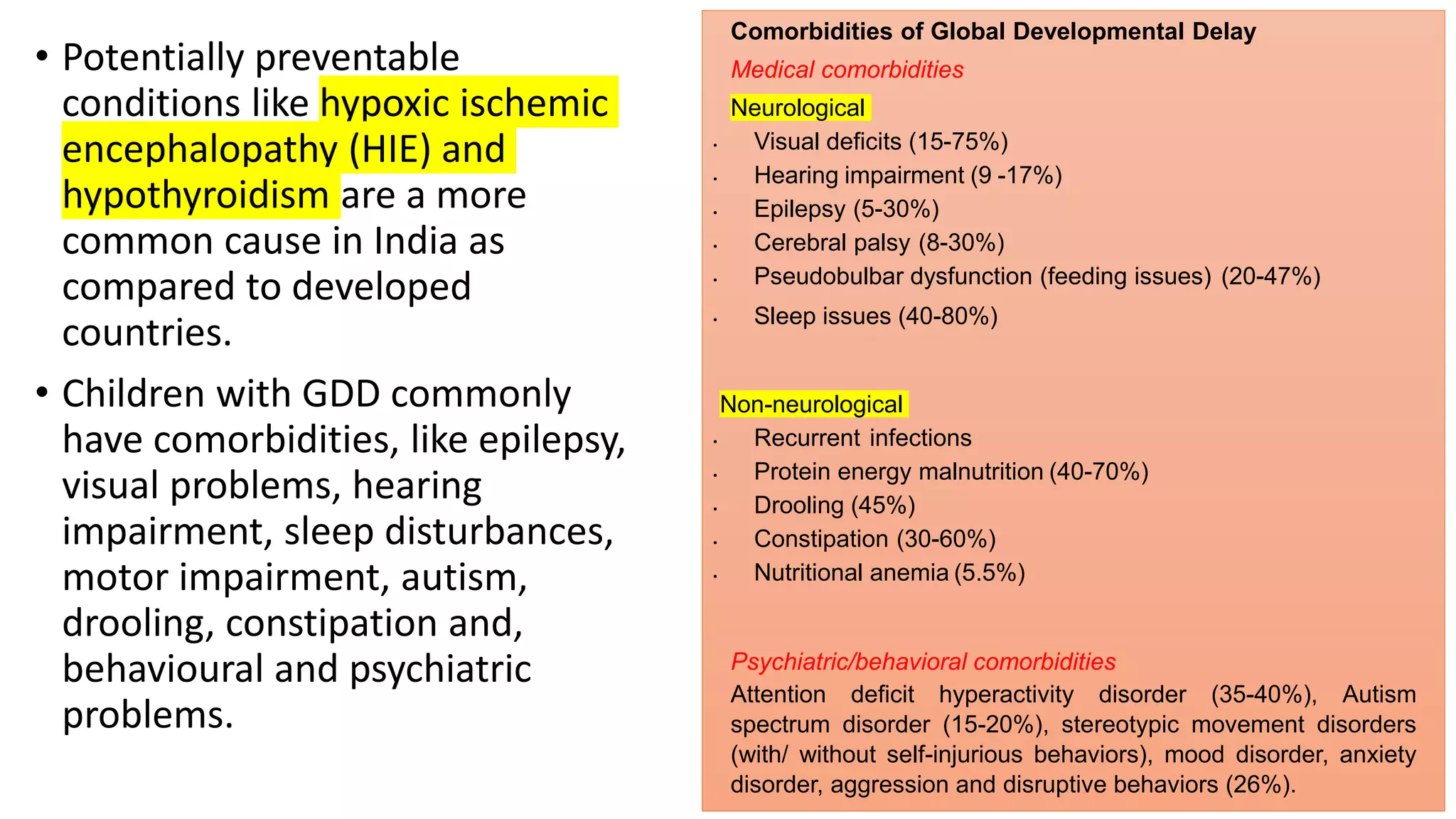 Global developmental delay | PPTX