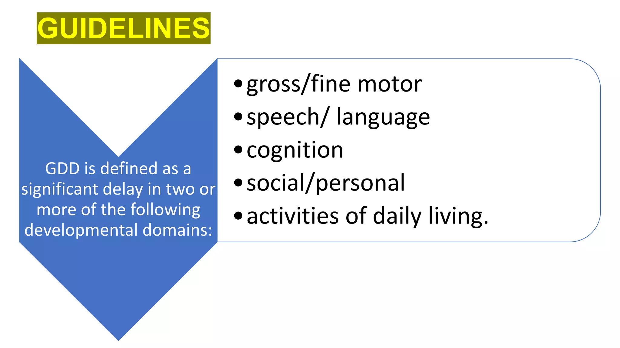 Global developmental delay | PPTX