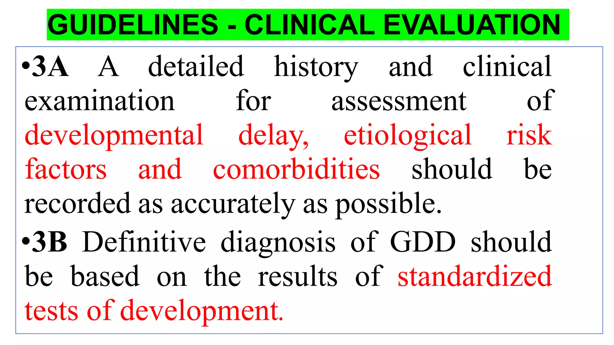 Global developmental delay | PPTX