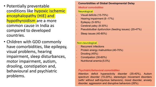 Global developmental delay | PPTX