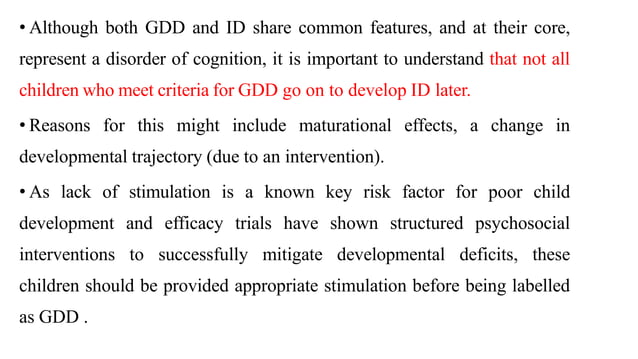 Global developmental delay | PPTX