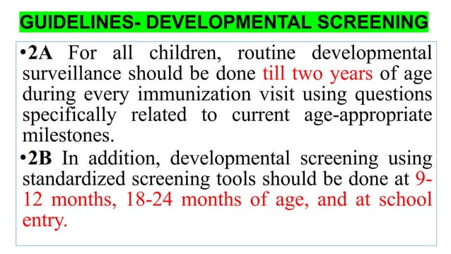Global developmental delay | PPTX