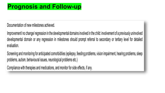 Global developmental delay | PPTX