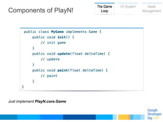 GDD 2011 - How to build kick ass video games for the cloud | PPT