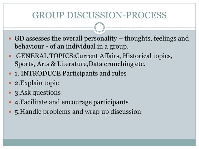 GD, DEBATE & PRESENTATION.pptx | Education