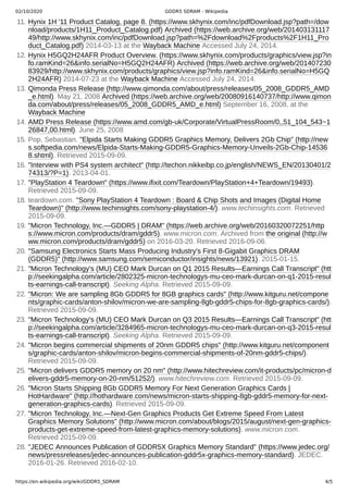 GDDR5 SDRAM : Notes | PDF