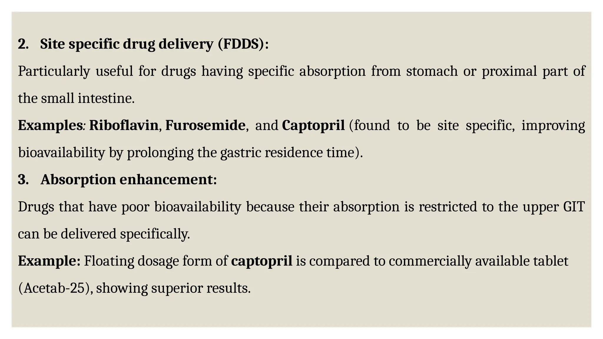 Gastroretentive Drug Delivery Systems (GRDDS) – Concepts, Mechanisms ...