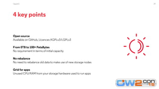 OpenIO: Objet Storage and Grid for Apps | PDF