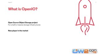 OpenIO: Objet Storage and Grid for Apps | PDF