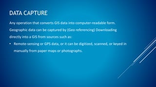 Seminar Presenatation on Gegraphic Information System | PPT