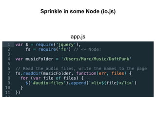 Desktop Apps in a Javascript World - Electron | PPT