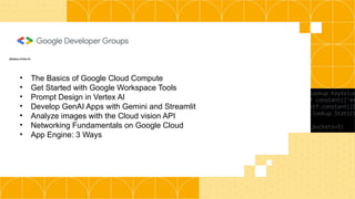 Build with AI Event master deck final final | PPTX | Cloud Computing | Internet
