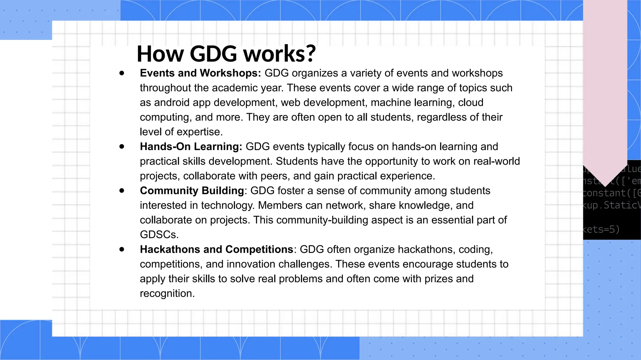 GDG On-Campus, GWU: Intro and Kick Off presentation.pptx