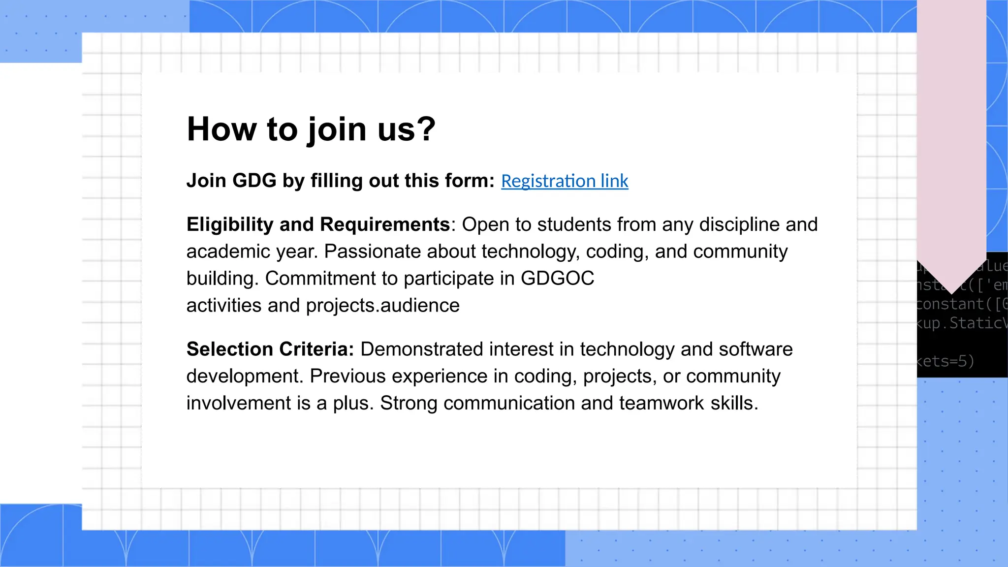 GDG On-Campus, GWU: Intro and Kick Off presentation.pptx
