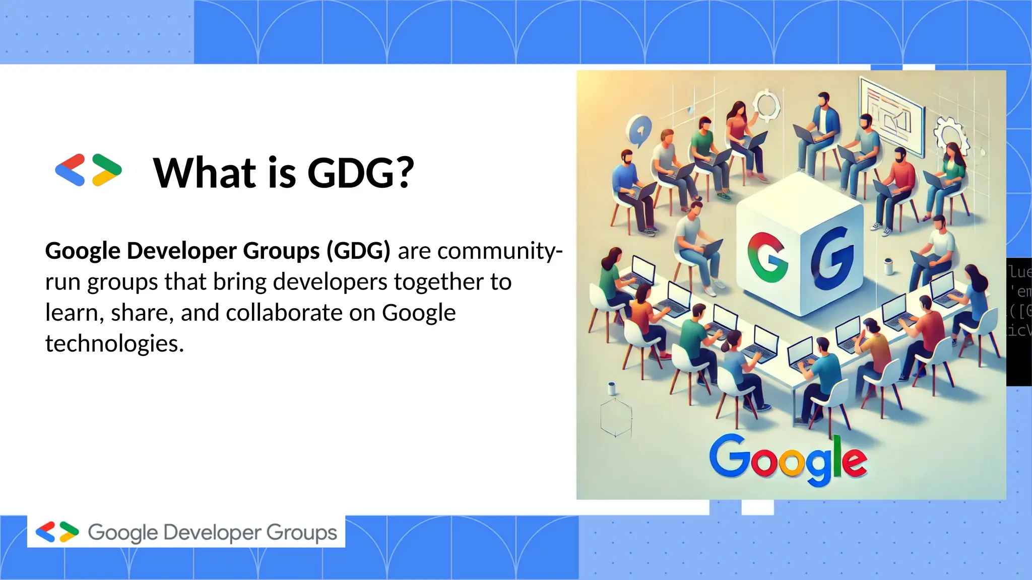 GDG On-Campus, GWU: Intro and Kick Off presentation.pptx