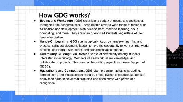 GDG On-Campus, GWU: Intro and Kick Off presentation.pptx