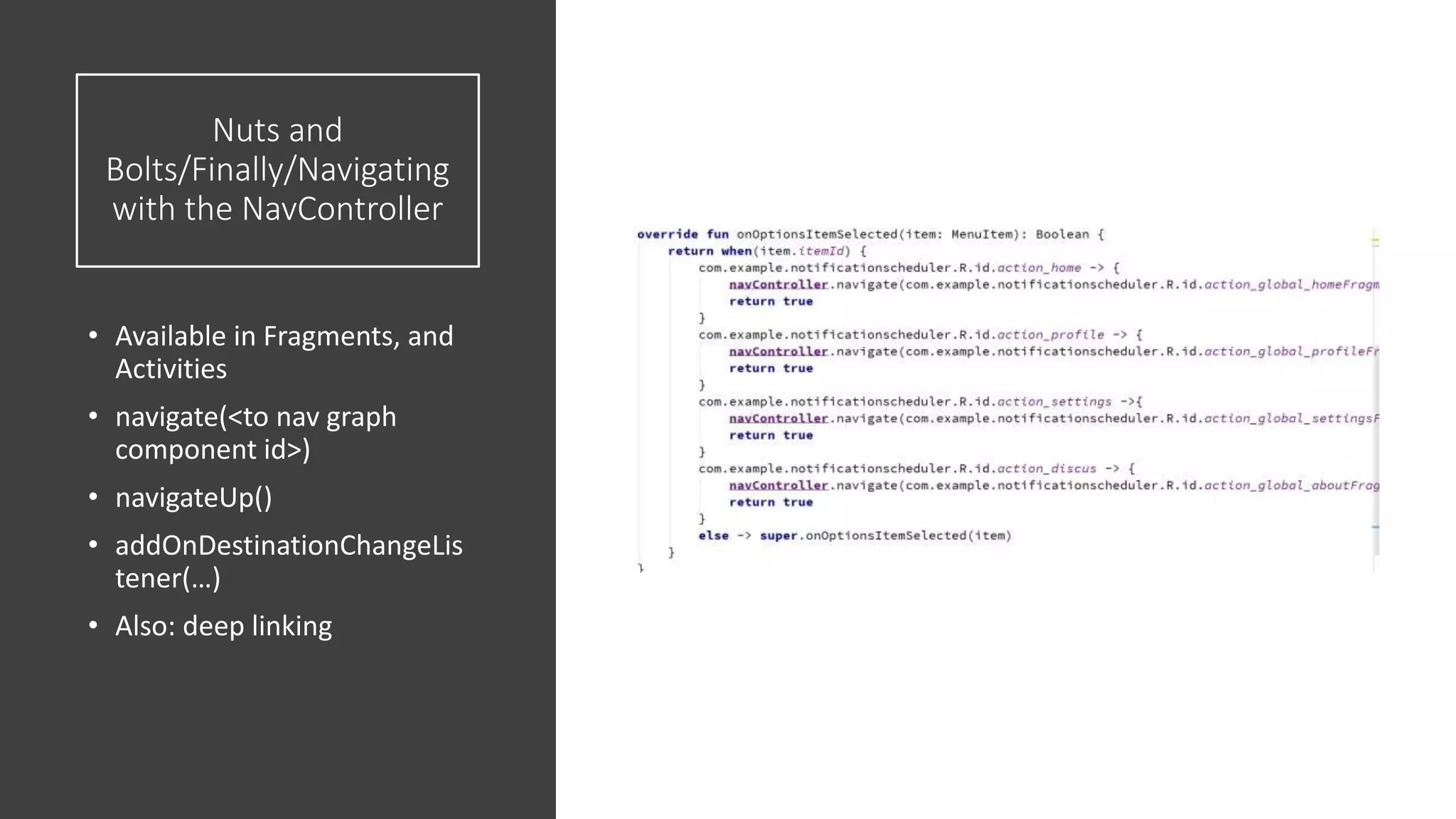 Introducing The Navigation Component In Android Ppt Free Download 3586