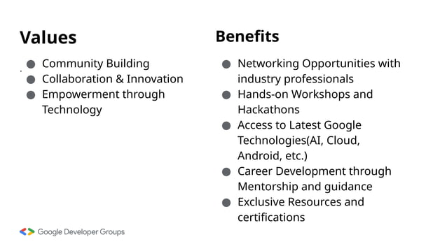 Google Developer Groups On Campus Orientation Program | PPTX
