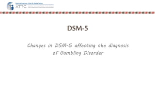 DSM-5 Criteria for Gambling Disorder | PDF