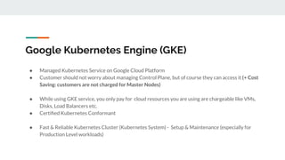 Google Kubernetes Engine (GKE) deep dive | PDF