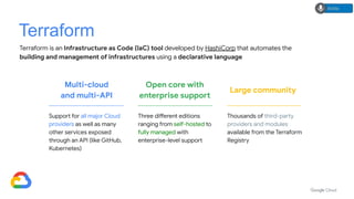 GDG Cloud Southlake no. 22 Gutta and Nayer GCP Terraform Modules Scaling Your Infrastructure the ...