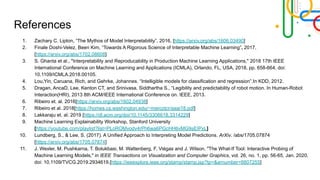 GDG Community Day 2023 - Interpretable ML in production | PDF