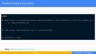 Provision GCP resources using Terraform @ GDG Craiova | PDF