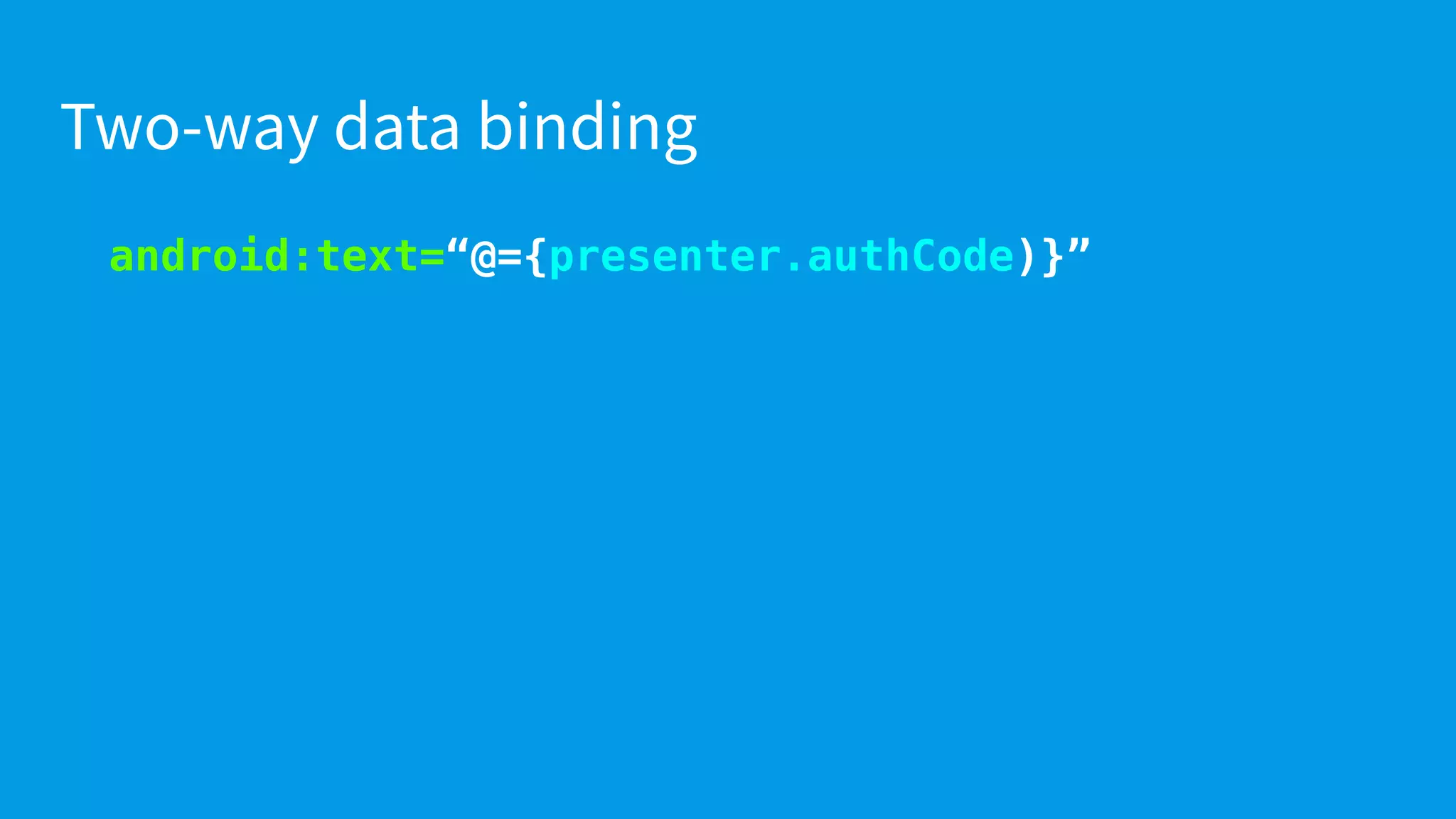 Android Databinding Viewmodel Ui Modularization And Testing Ppt