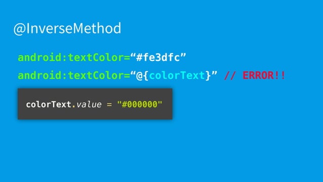 Android Databinding Viewmodel Ui Modularization And Testing Ppt 